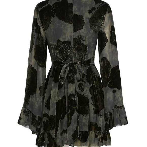 Dolls Kill | Dresses | Dolls Kill Widow Love Echoes Long Sleeve Burnout ...